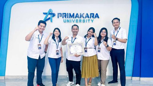 Prime-U Sabet Penghargaan P2MW 2023 | Primakara University